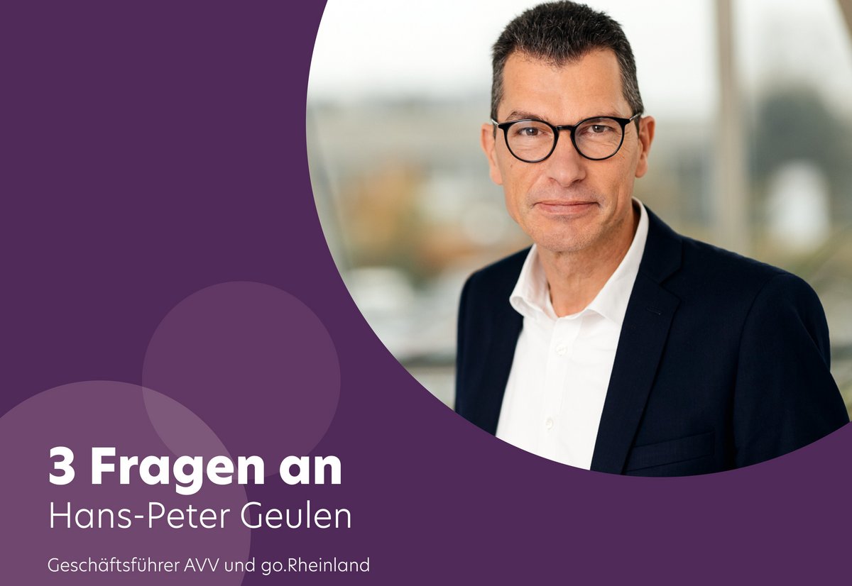 3 Fragen an: Hans-Peter Geulen - wir.go.Rheinland