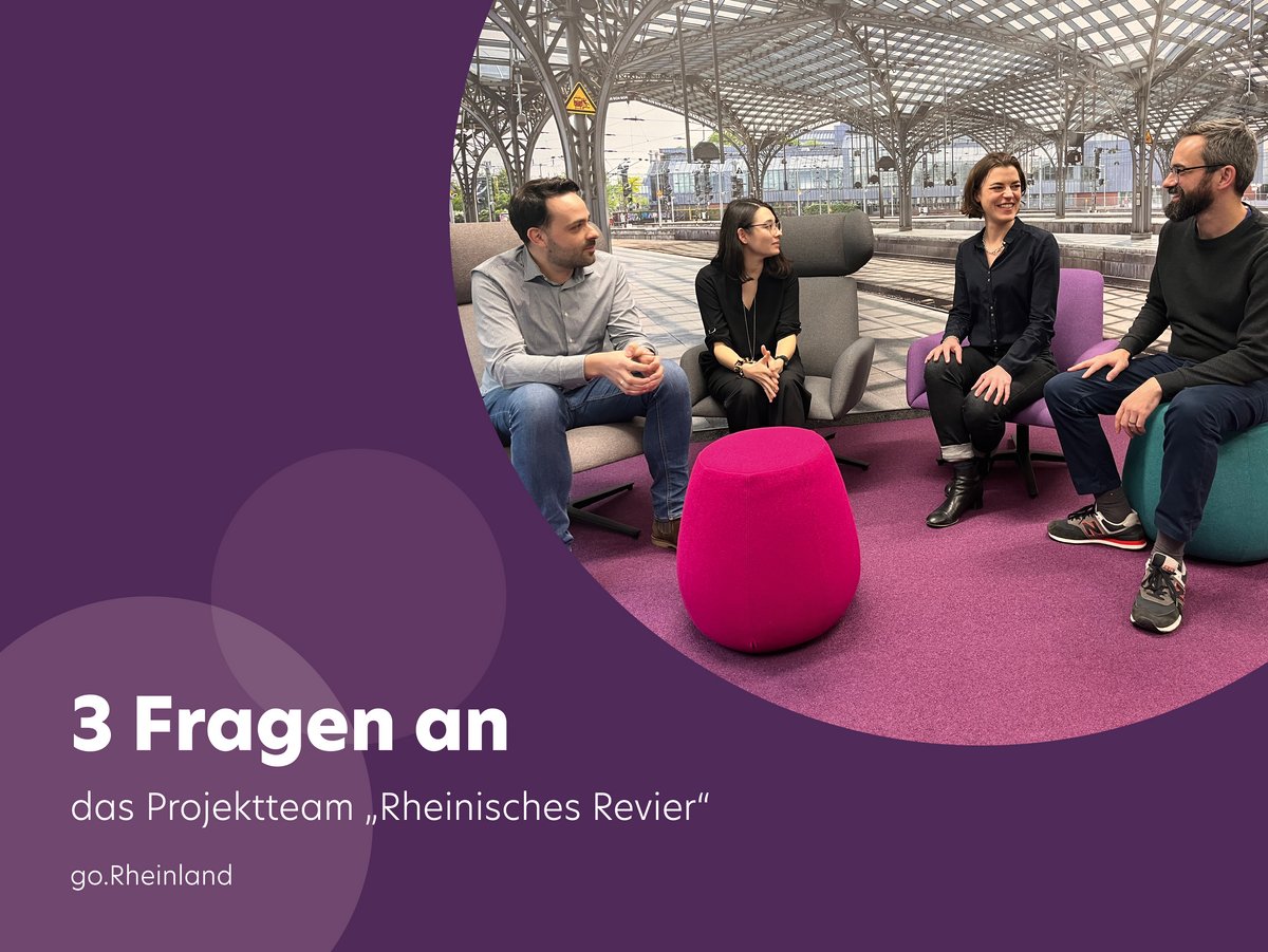 3 Fragen an: Bianca Achilles, Tanja Schneider, Philipp Nögel-Verroul ...